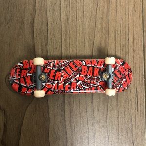 Tech Deck | Other | Tech Deck Baker Fingerboard Red | Poshmark